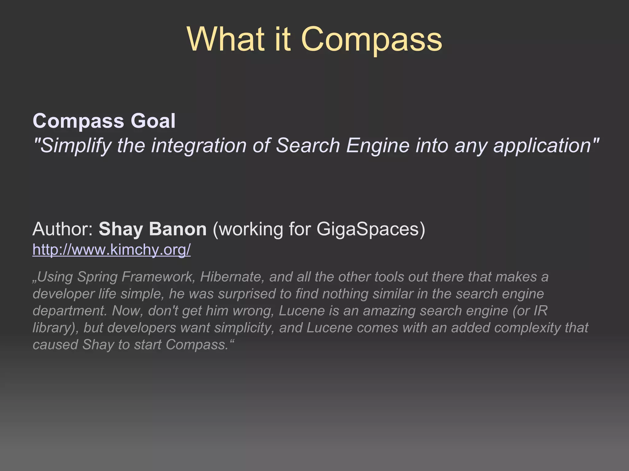 Compass Framework | PDF
