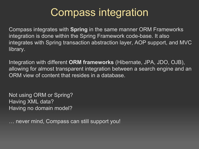 Compass Framework | PDF