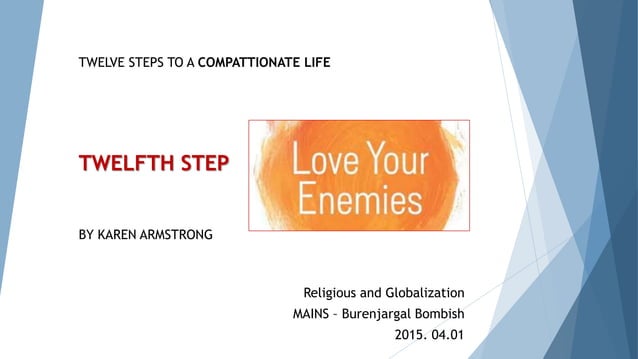12 steps of a compassionate life | PPT
