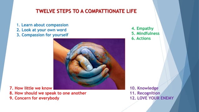 12 steps of a compassionate life | PPT