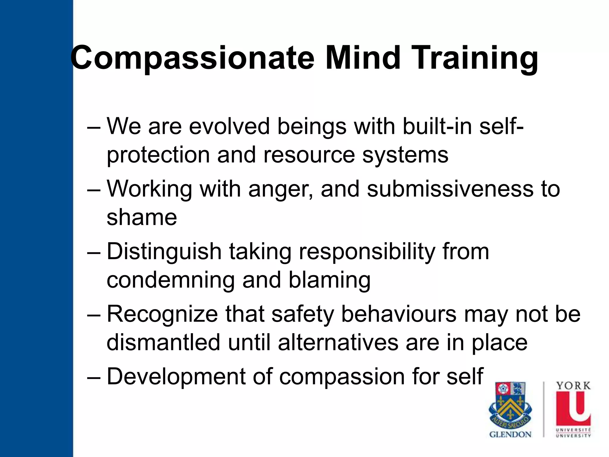 Compassion focused therapy | PPTX