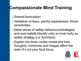 Compassion focused therapy | PPTX