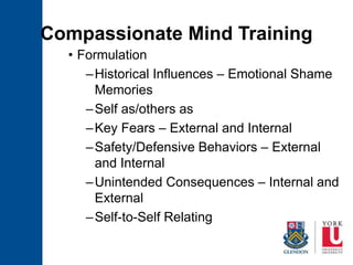 Compassion focused therapy | PPTX