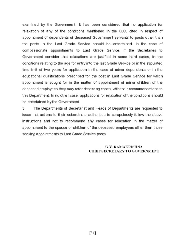 Compassionate appointment-andra | PDF