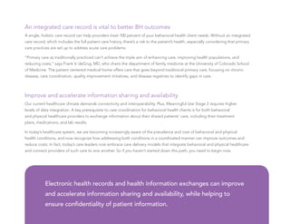 Four Strategies for Compassionate, Complete Behavioral Healthcare | PDF