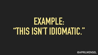 Compassionate (Yet Candid) Code Reviews | PPT