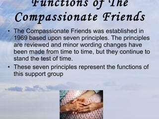 Compassionate Friends | PPT