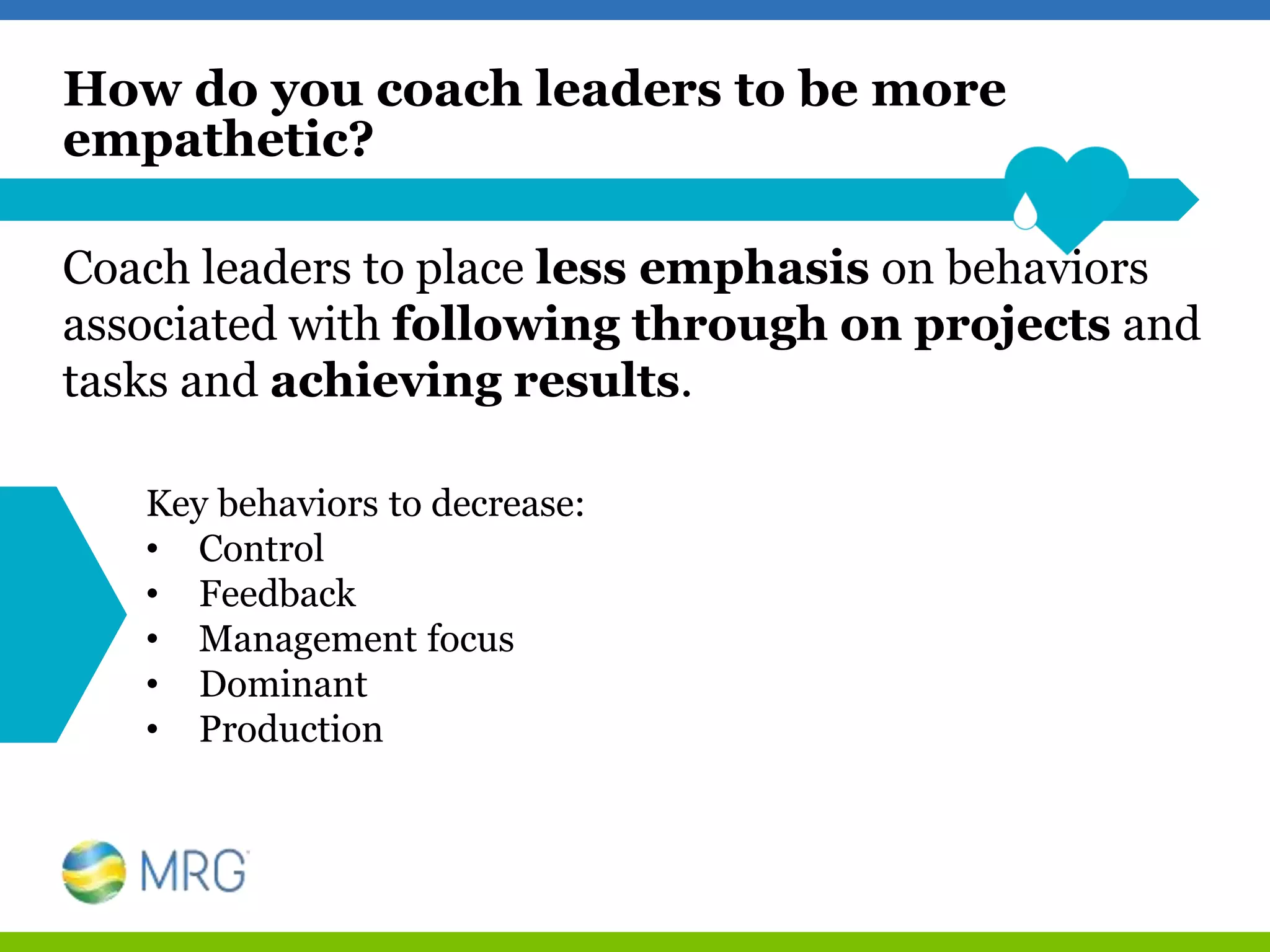 Compassionate Leadership: Coaching Leaders to Turn Empathy into Action ...