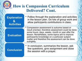 COMPARING COMPASSION INTERNATIONAL CURRICULUM WITH GES | PPTX