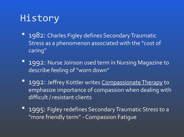 Compassion fatigue | PPT