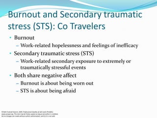 Compassion fatigue (Group A) | PPTX