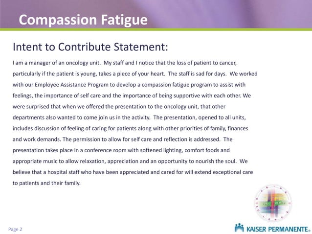 Compassion Fatigue | PPT