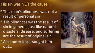 Compassion for a blind man | PPTX