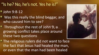 Compassion for a blind man | PPTX