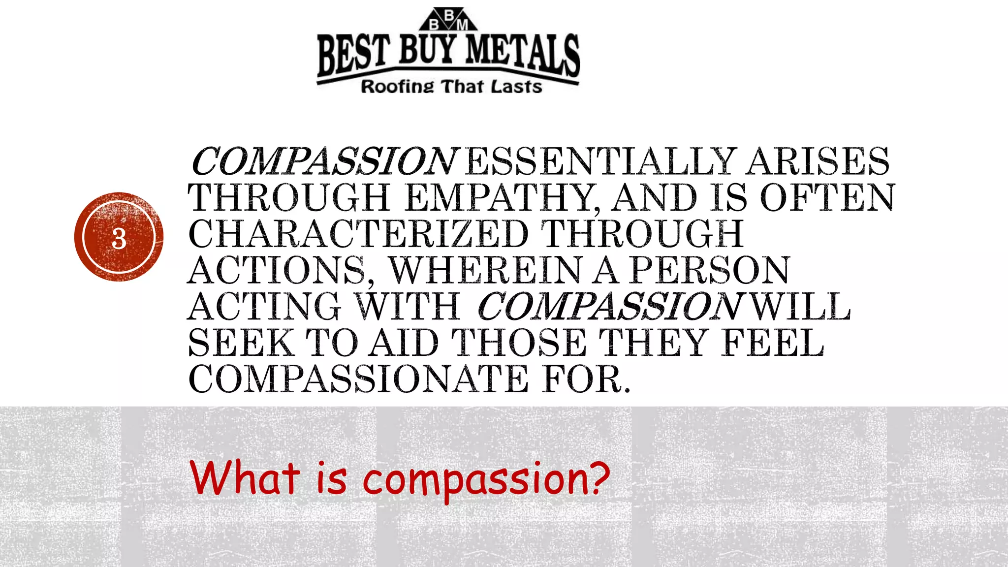Compassion for the Customer | PPTX