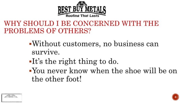 Compassion for the Customer | PPTX