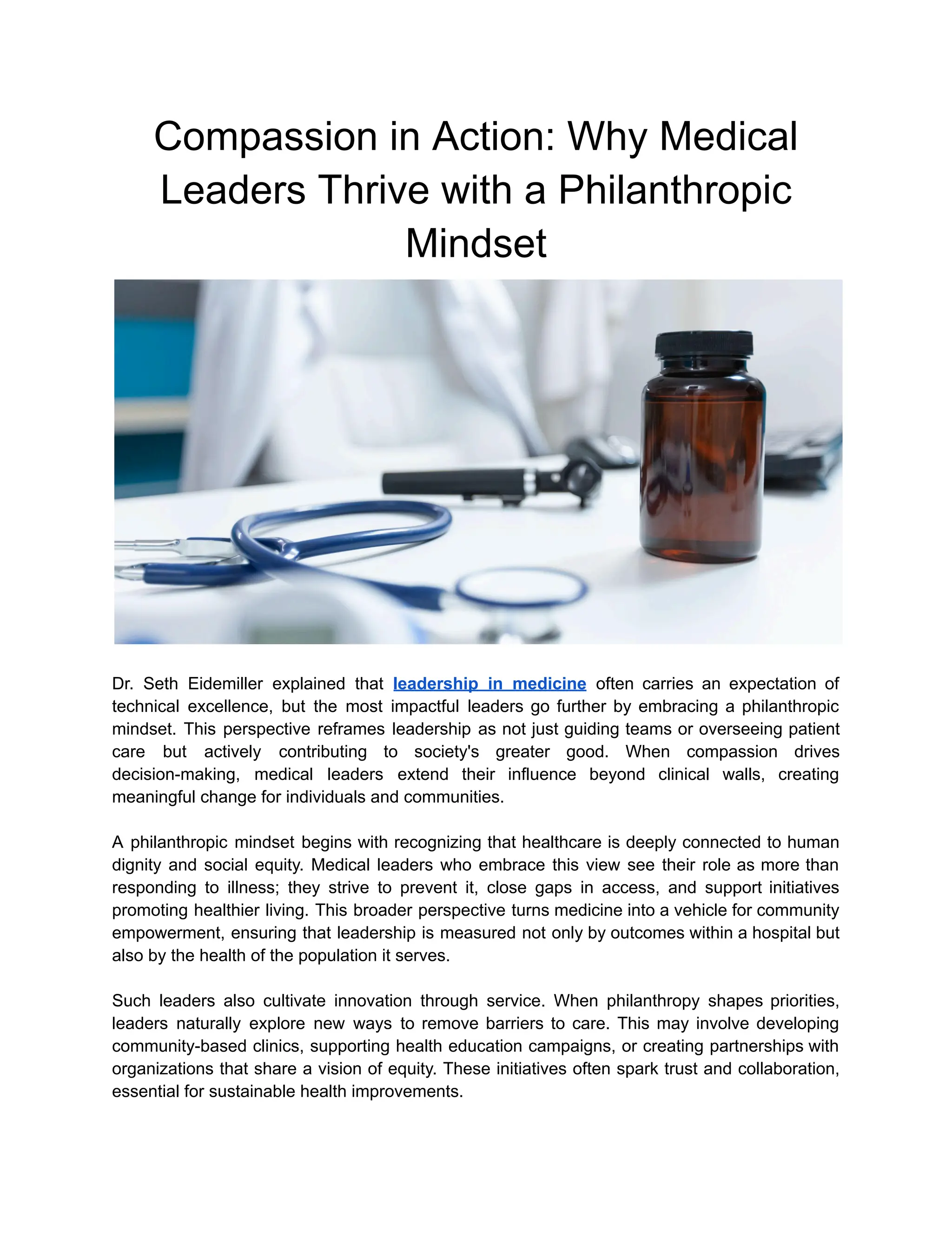 Compassion in Action_ Why Medical Leaders Thrive with a Philanthropic ...