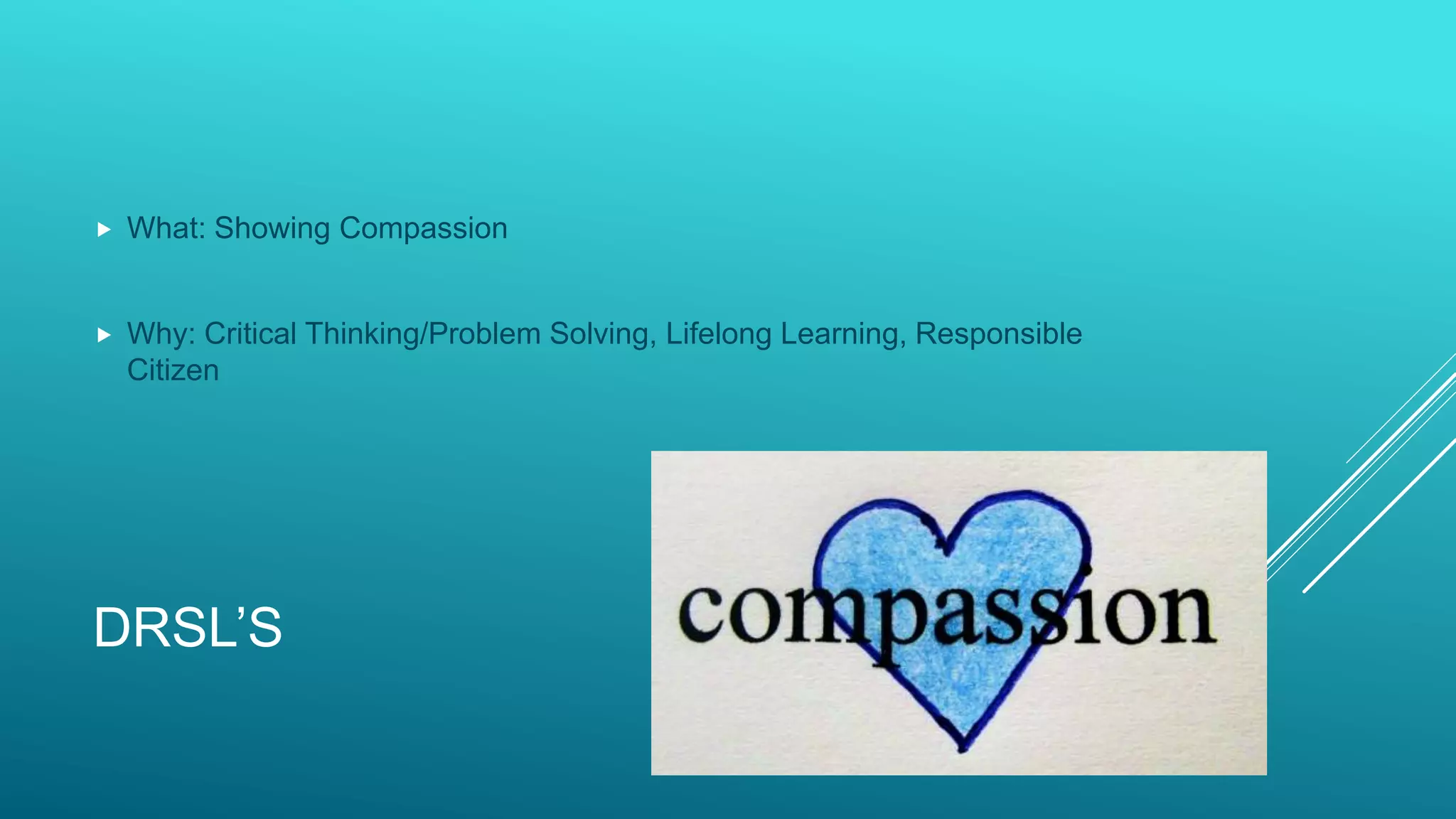 Compassion lesson #1 | PPTX
