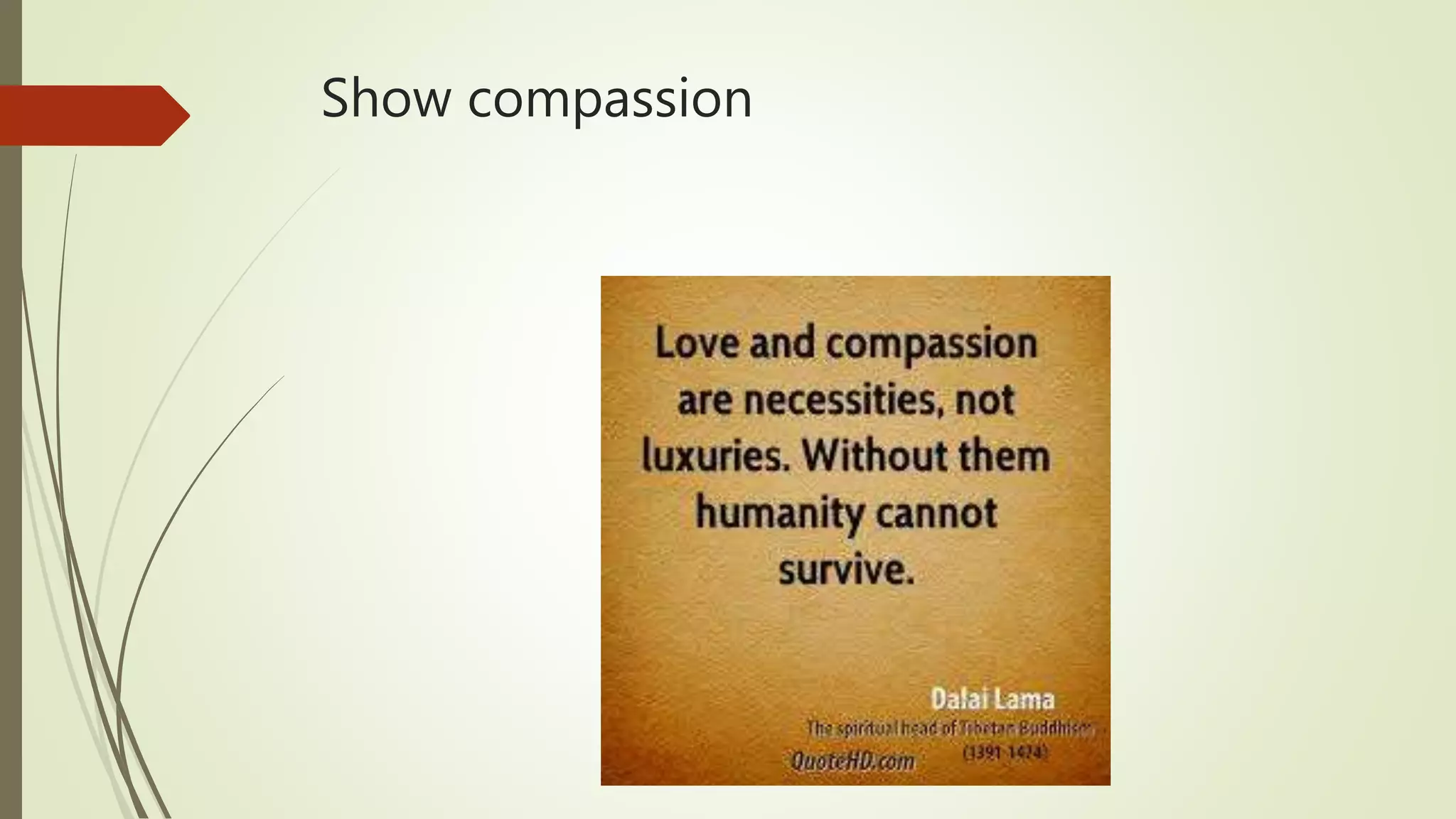 Compassion lesson #2 | PPTX