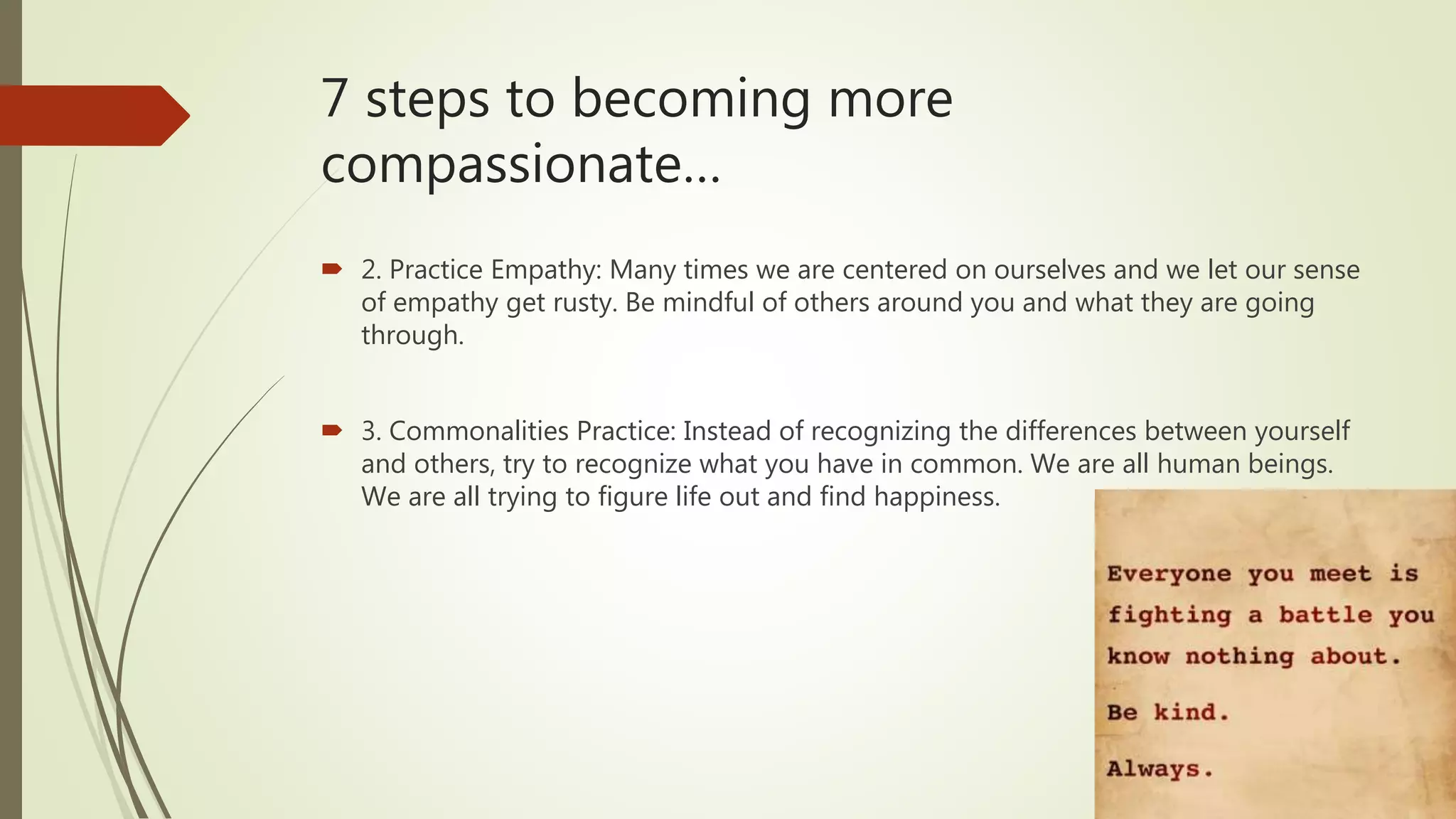 Compassion lesson #2 | PPTX