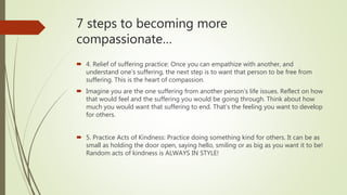 Compassion lesson #2 | PPTX