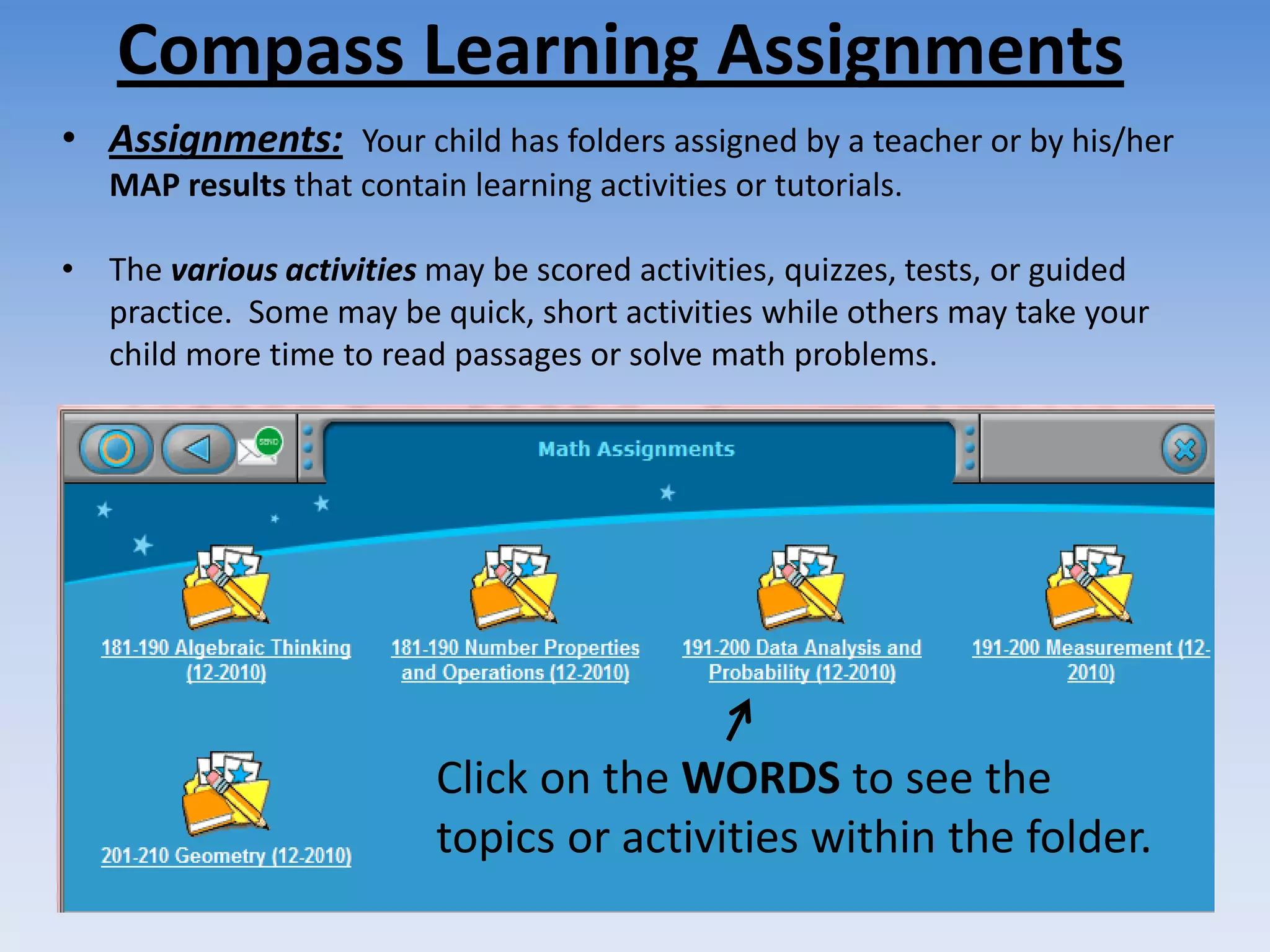 Compass learning odyssey_parent_presentation | PDF
