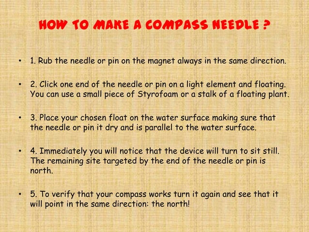 Compass needel | PPT