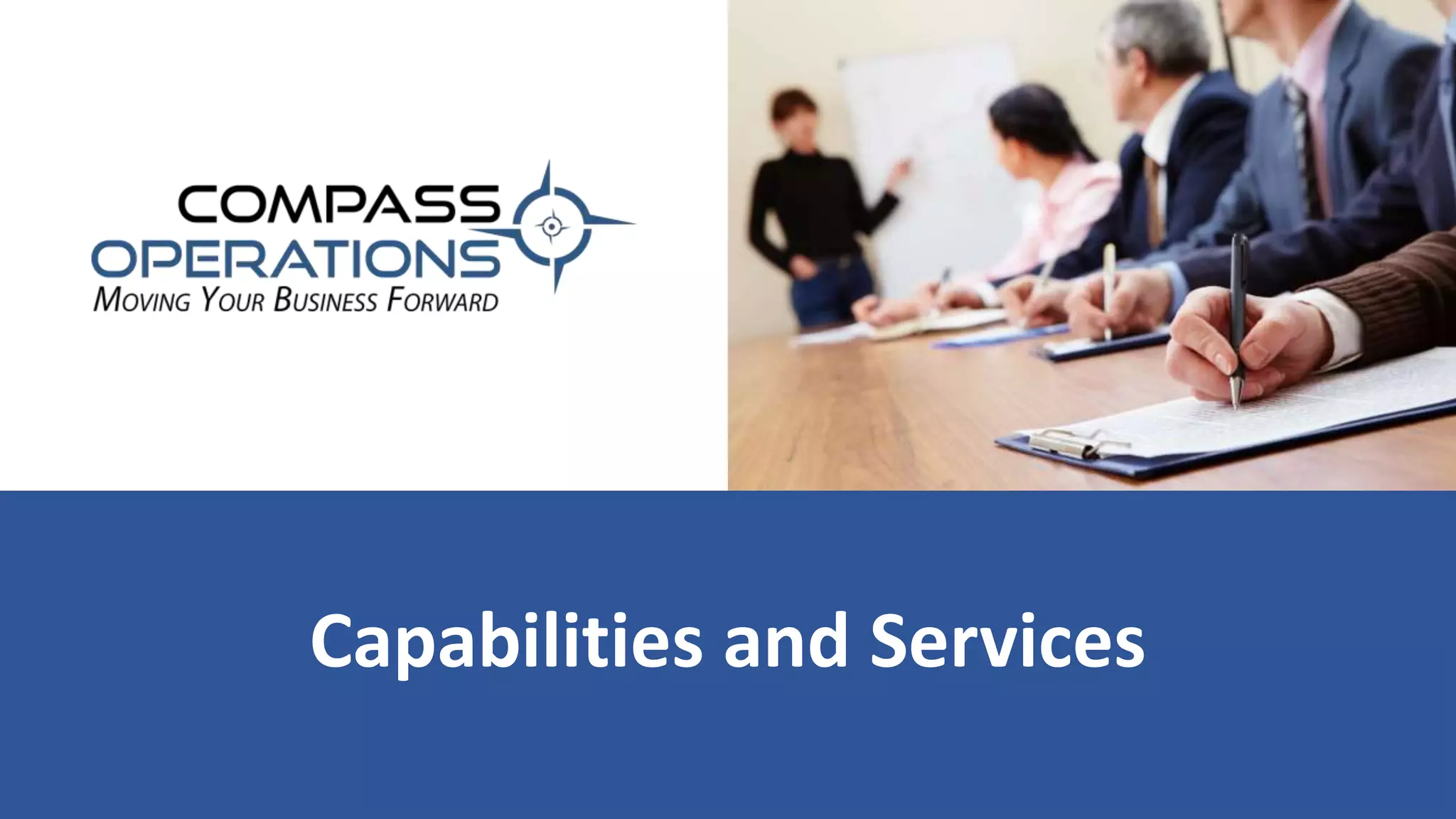 Compass Operations_ Business Capabilities | PPT