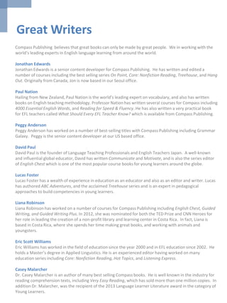 Compass publishing 2015 company profile v1.1 | PDF | Publishing ...