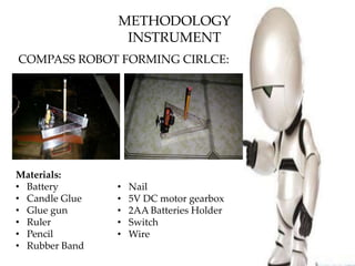 Compass robot forming cirlce | PPTX
