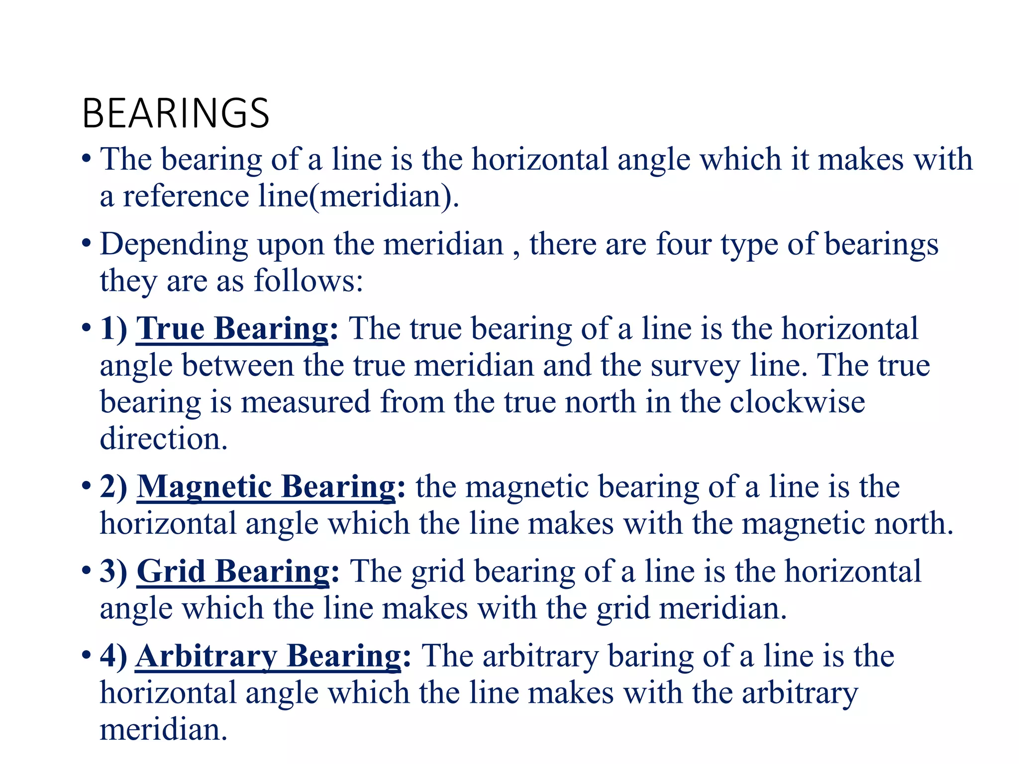 Compass surveying | PPTX