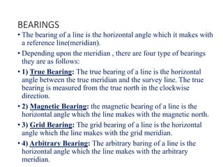 Compass surveying | PPTX