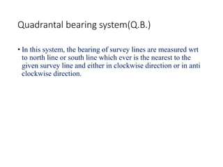 Compass surveying | PPTX