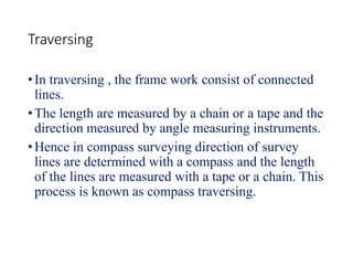 Compass surveying | PPTX