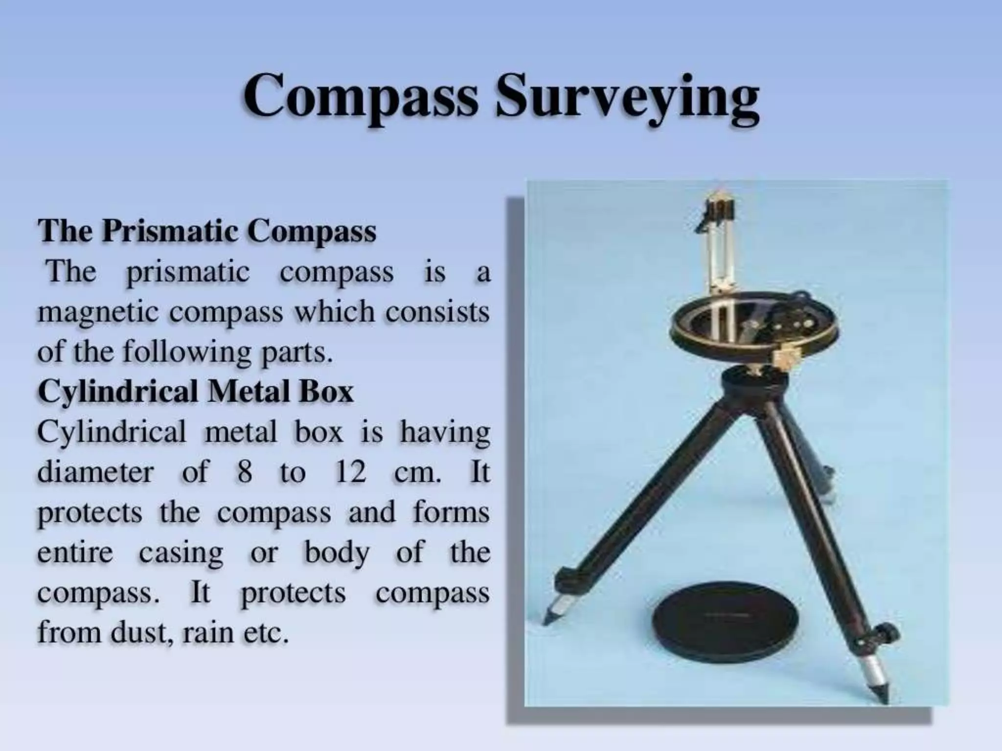 Compass surveying | PPT