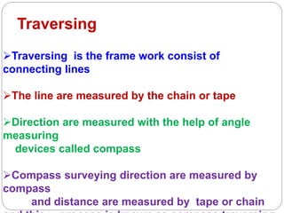 Compass surveying | PPTX