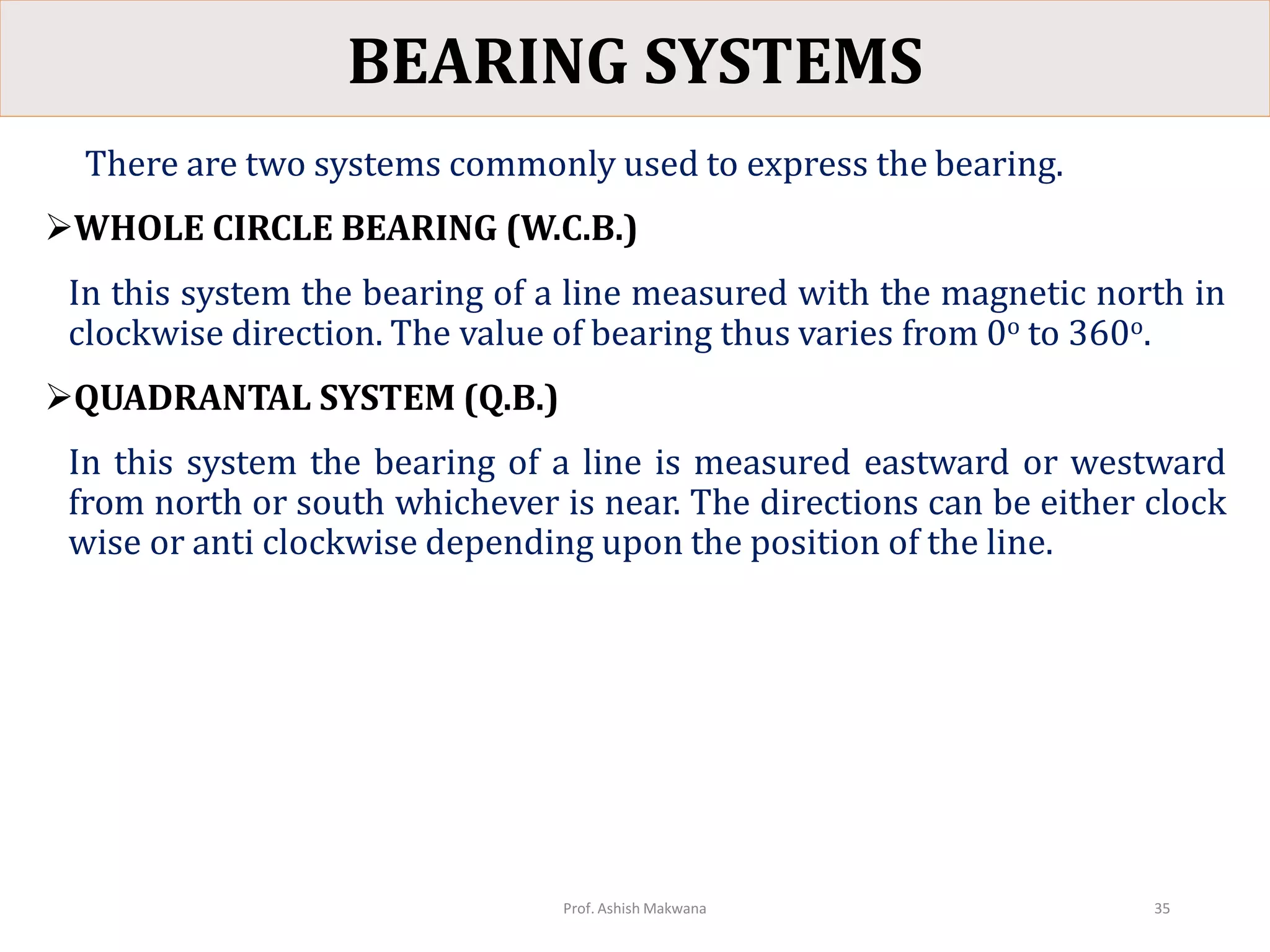 Compass surveying_Surveying, Civil Engineering | PDF