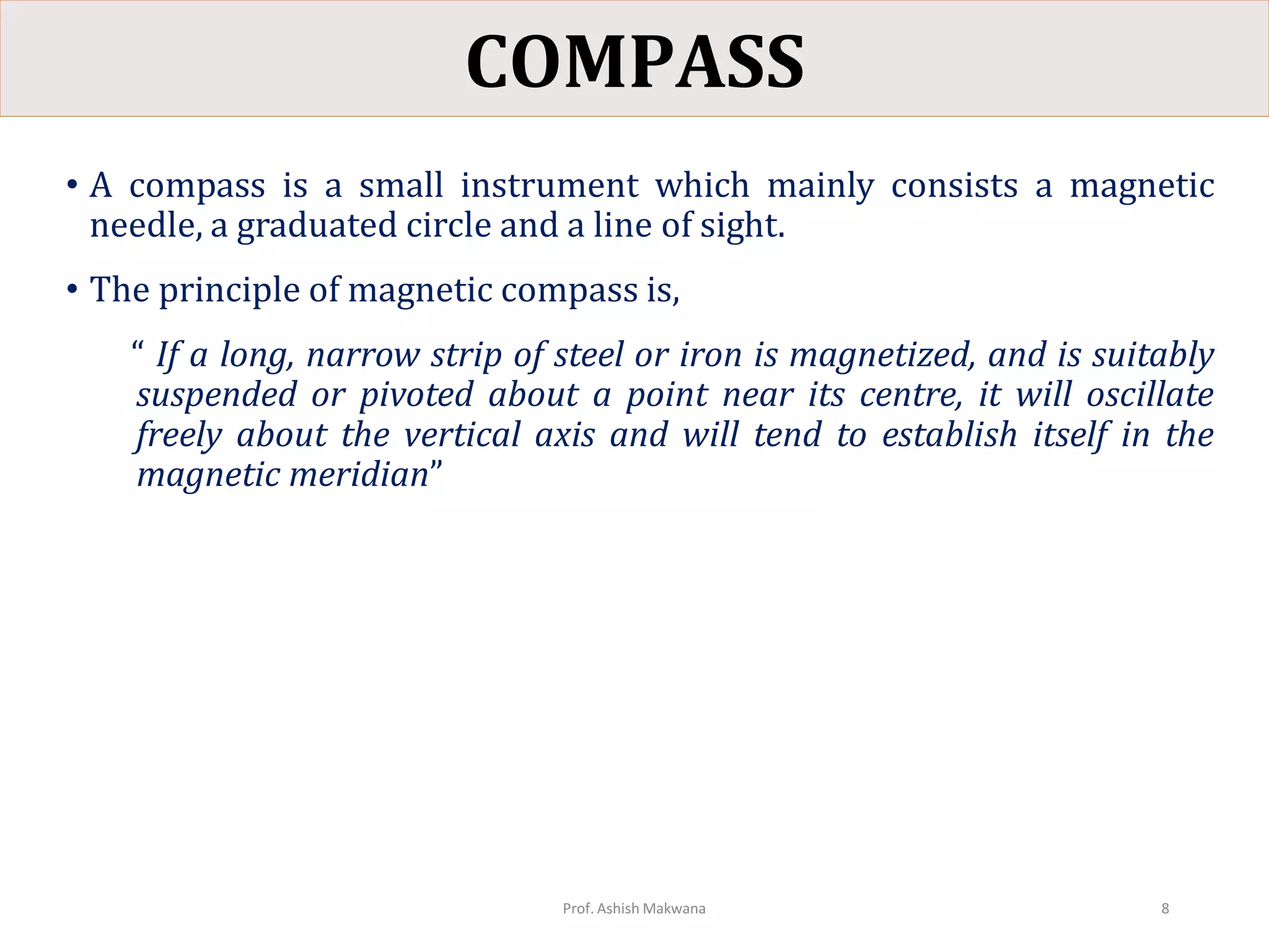 Compass surveying_Surveying, Civil Engineering | PDF