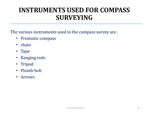 Compass surveying_Surveying, Civil Engineering | PPT