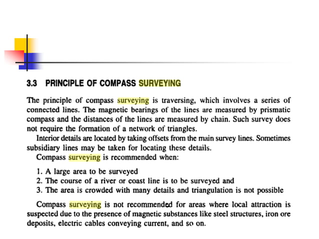 Compass surveying | PPT