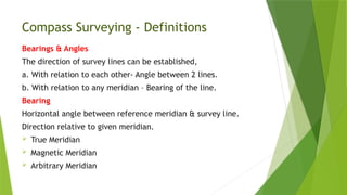 Compass Surveying civil engineering.pptx