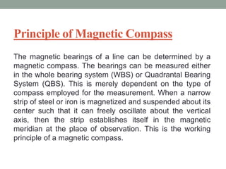 COMPASS SURVEYING btech civil ...-I.pptx