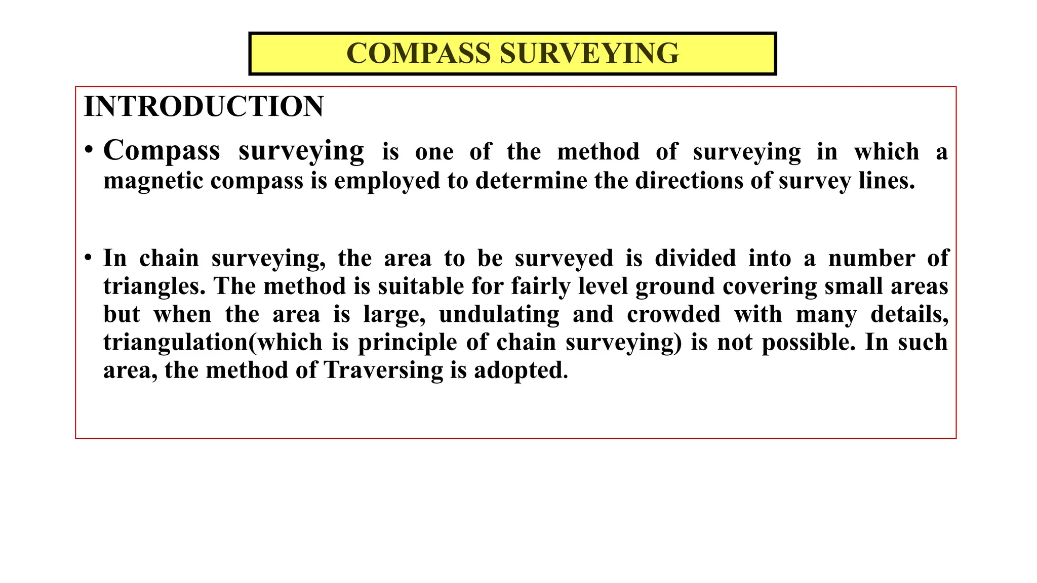 Compass Surveying (2).pdf civil Engineering | PPT