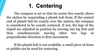 Compass survey part 1 | PPTX