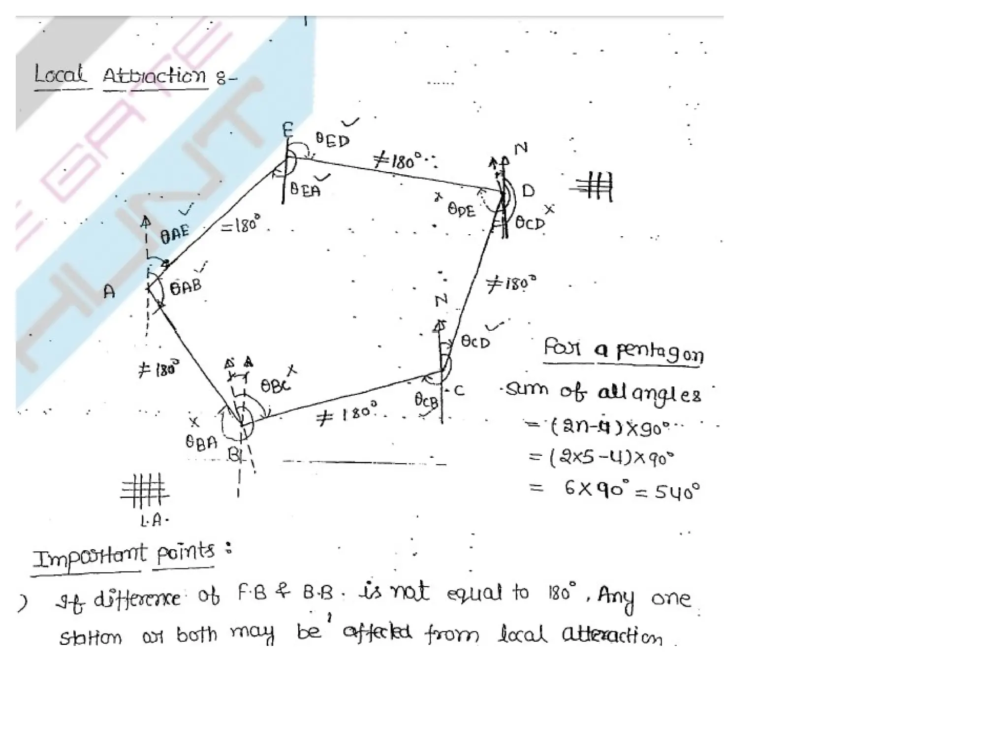 COMPASS SURVEY ( Traversing & Local attraction)- LECTURE.pptx