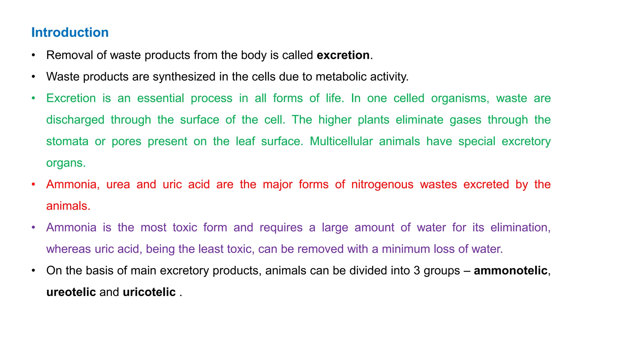 Comparative anatomy & Physiology of Excretion in Invertebrates.pptx