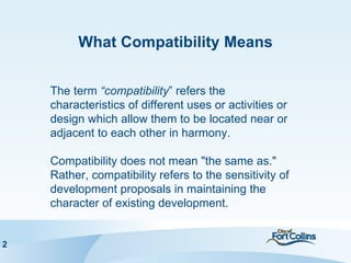 Student Housing Action Plan Compatibility & Design | PPT