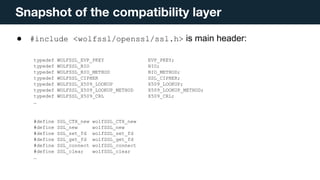 wolfSSL : Compatibility layer webinar | PDF | Programming Languages | Computing