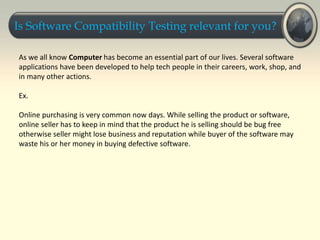 Compatibility testing | PPTX