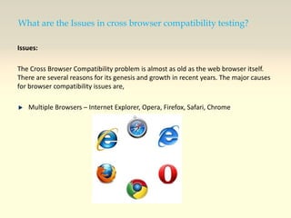 Compatibility testing | PPTX
